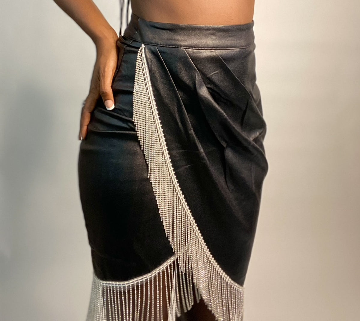 Diamond Luxe | Fringe Set - Black – Yve La Rose